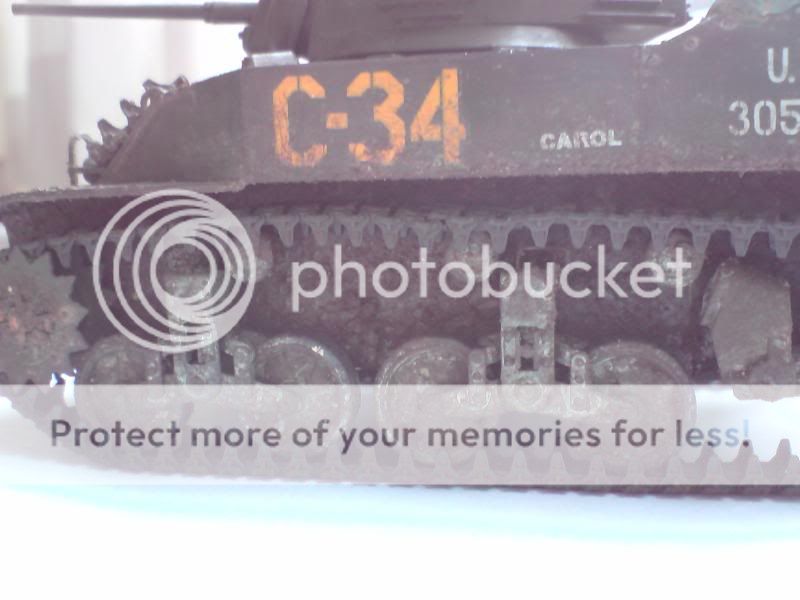 Modelbrouwers.nl modelbouw • Toon onderwerp - AFV Club "M5A1 Stuart" 1:35 13-06-10 "Mud and dust"