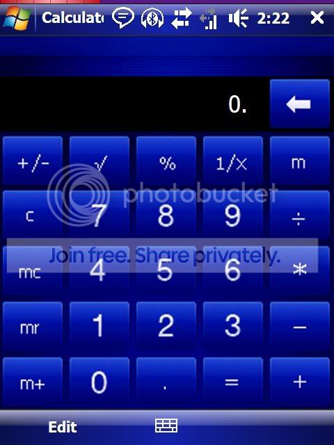 Royal Blue SPB ELF Calculator skin VGA and QVGA | XDA Forums