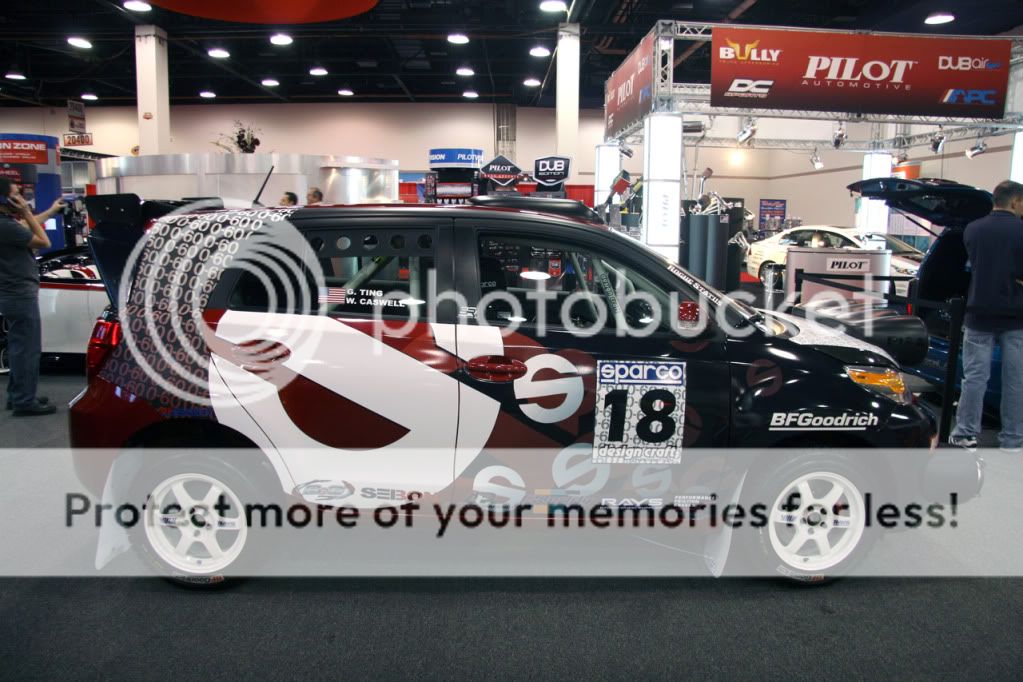 0-60 Scion xD Rally Car Concept shown at SEMA! Big Back off you SOB ...