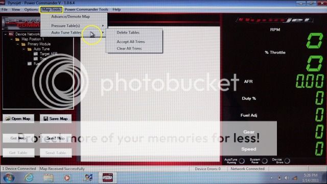 How To Load Maps and Overview of Power Commander 5 v1.0.6.4